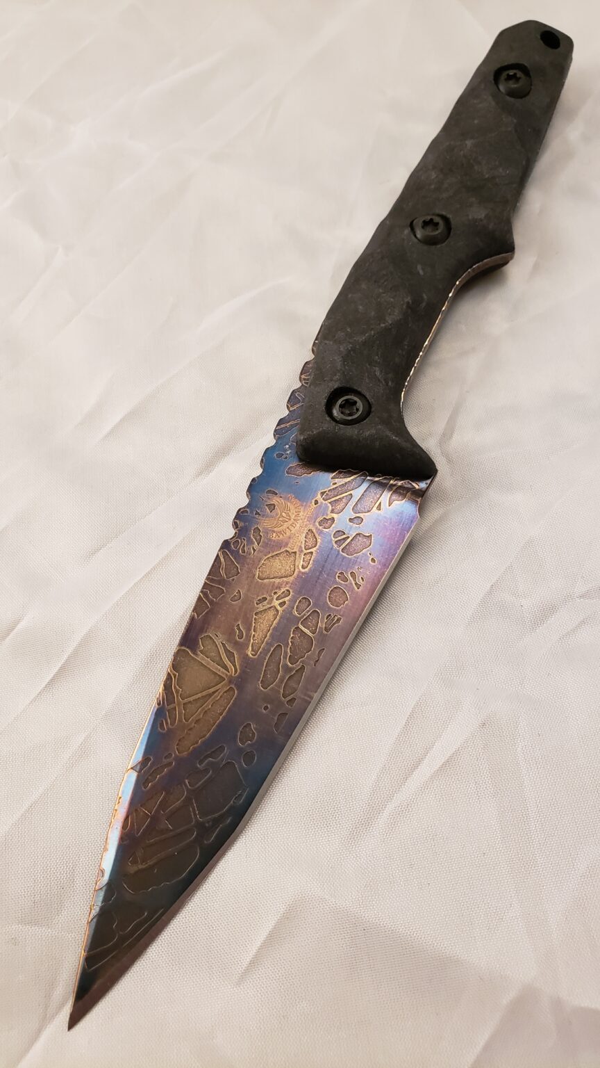 Custom Original Huginn Slicer Acid Etched Spectral Patina 3V (sold ...