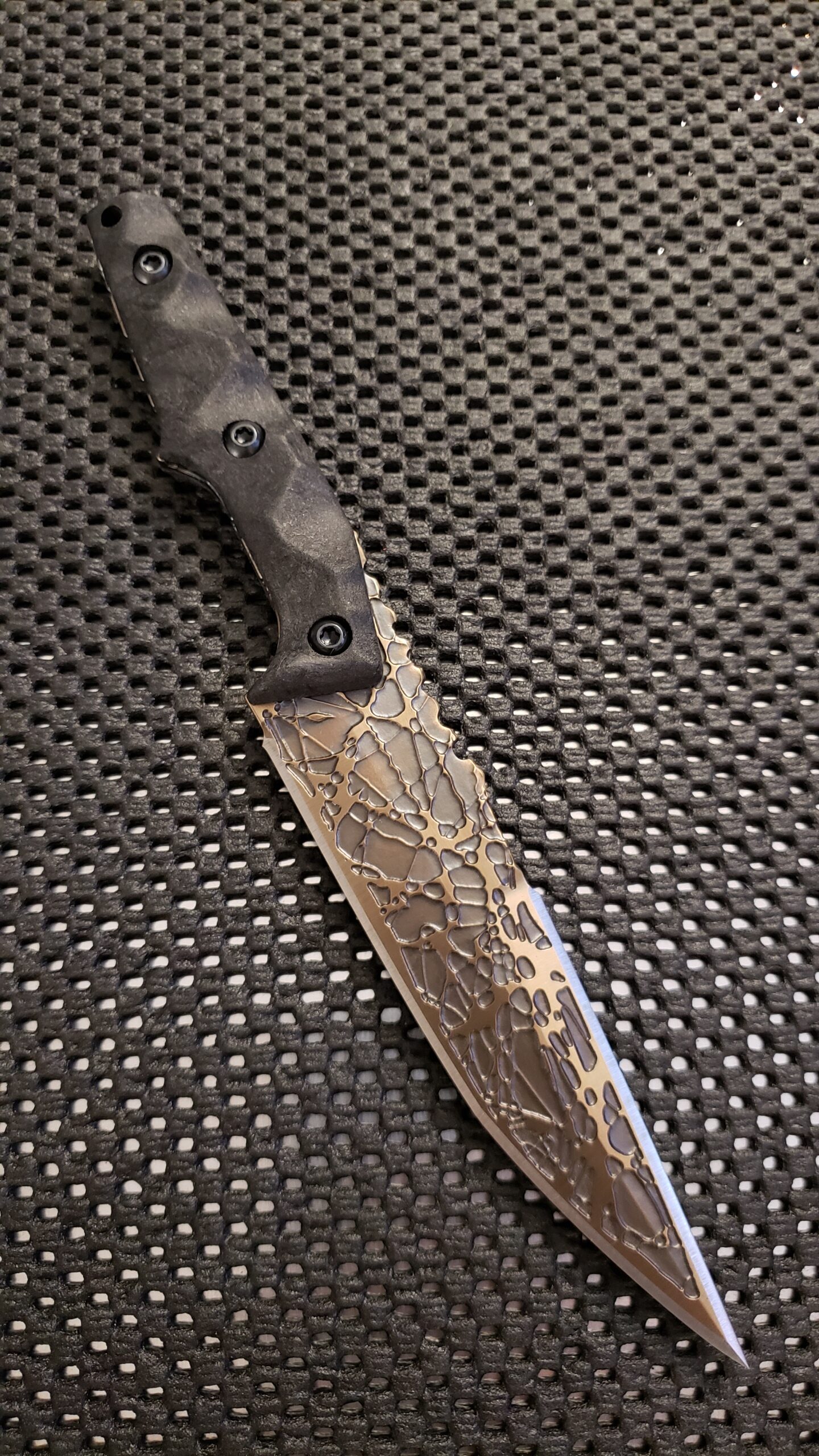 Ben Bawidamann Custom Acid etched Nameless with Bronze Pearl Patina ...